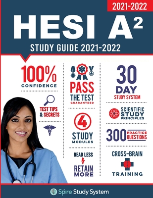 HESI A2 Study Guide: Spire Study System & HESI A2 Test Prep Guide with ...